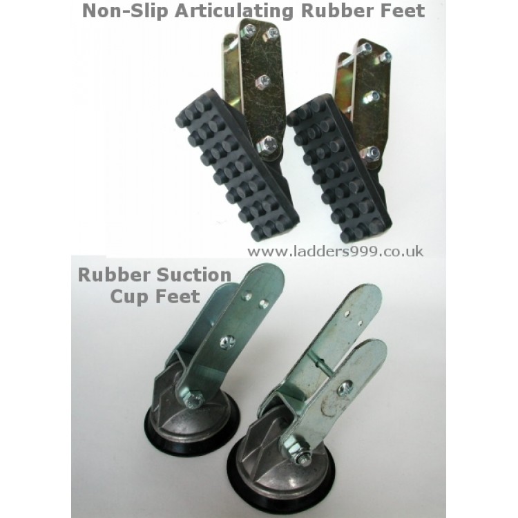 Non-Slip Rubber Feet which articulate - by Ladders999