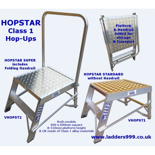 HopStar Class 1 HOP UPS from ladders999 ... small folding work ...