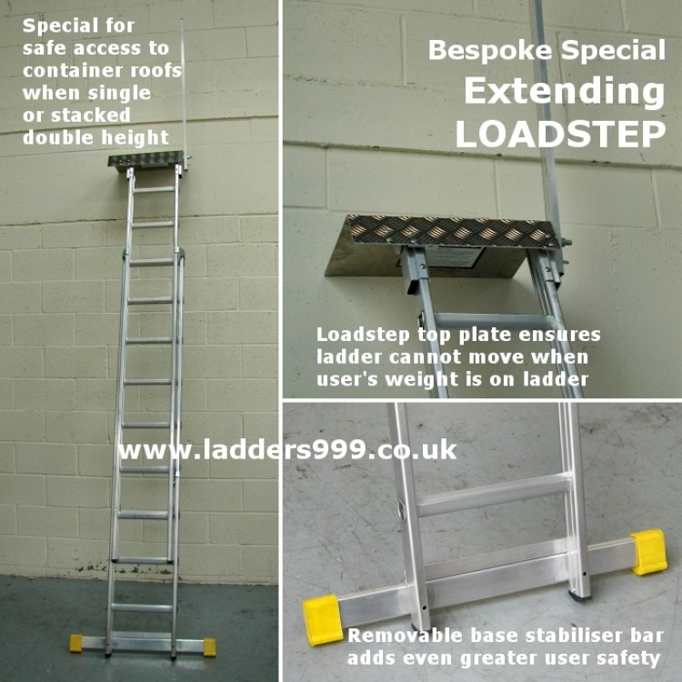 LOADSTEP Vehicle Access Ladders for lorries large and small from ladders999