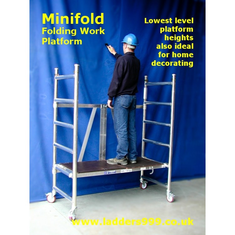 MINIFOLD Low-Level Folding Work Platform from Ladders999